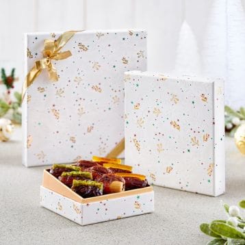 mistletoe gift box